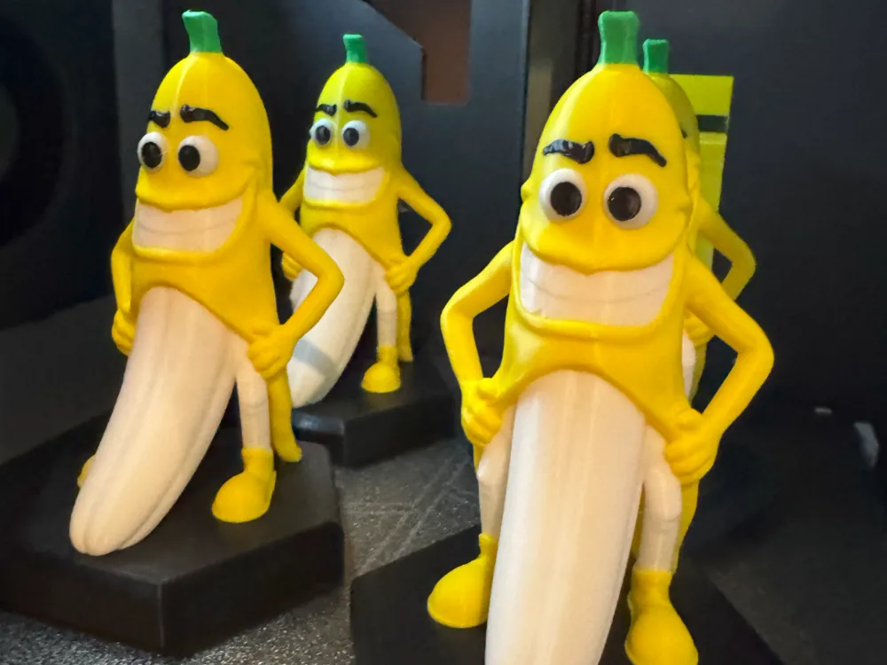 Banana Guy Exposed - Free 3D Print Model - MakerWorld