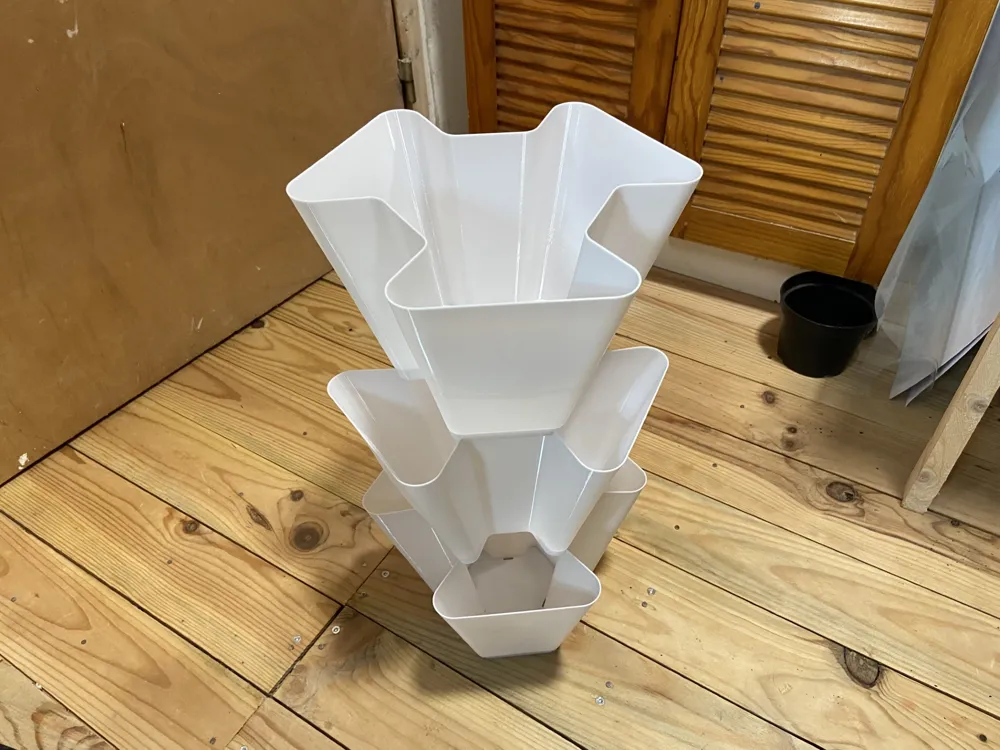 Stackable Herb and Strawberry Planter by Moidabor - MakerWorld