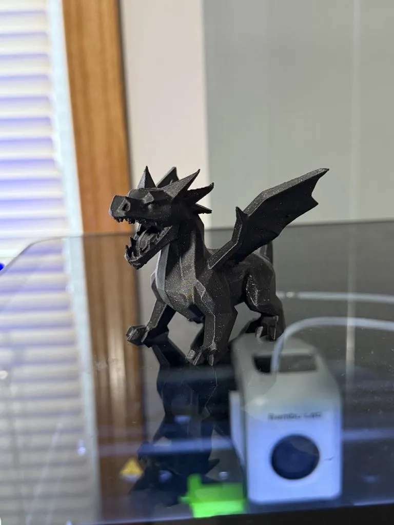 Low Poly Dragon by SltrHouse MakerWorld: Download Free 3D Models