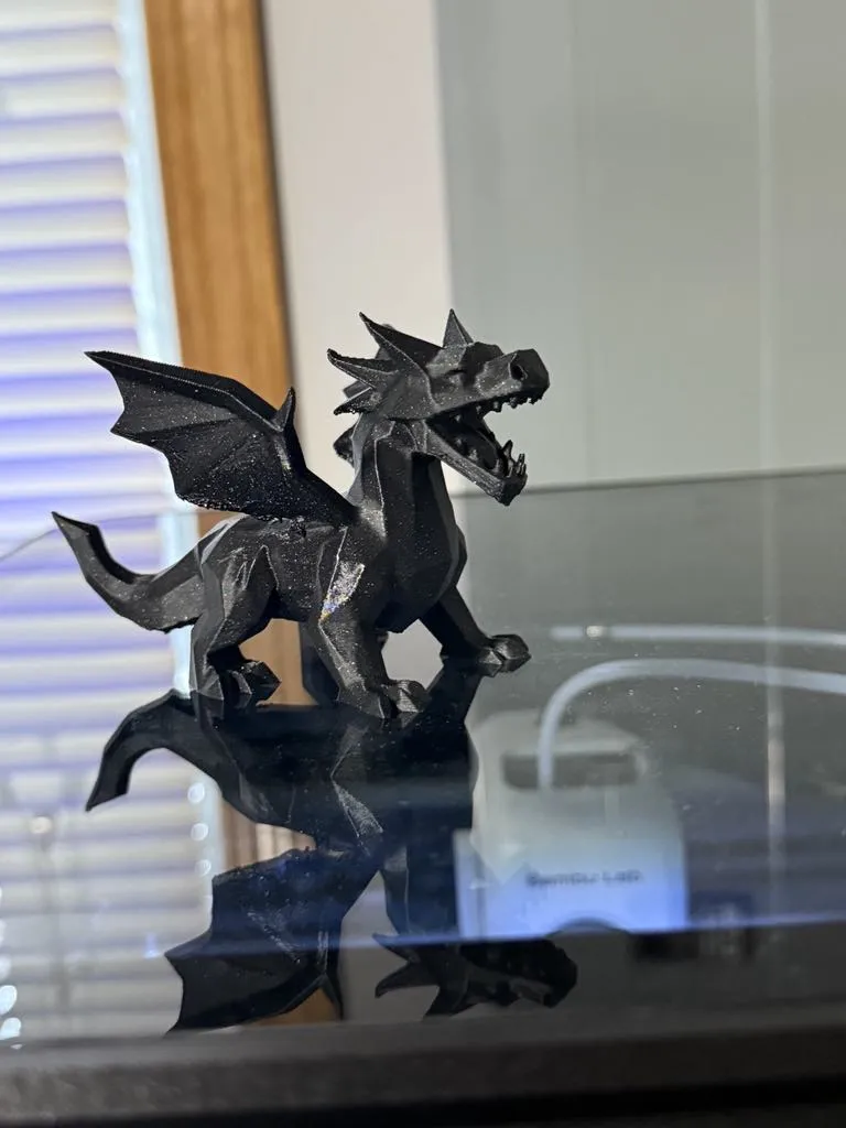 Low Poly Dragon by SltrHouse MakerWorld: Download Free 3D Models