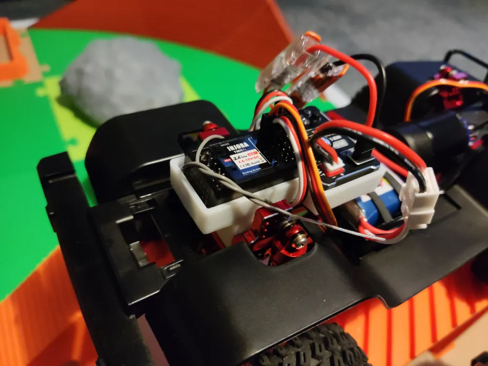 ESC Receiver Tray Austar AX-8560, JJRC C8801 C8809 by Rich T - MakerWorld