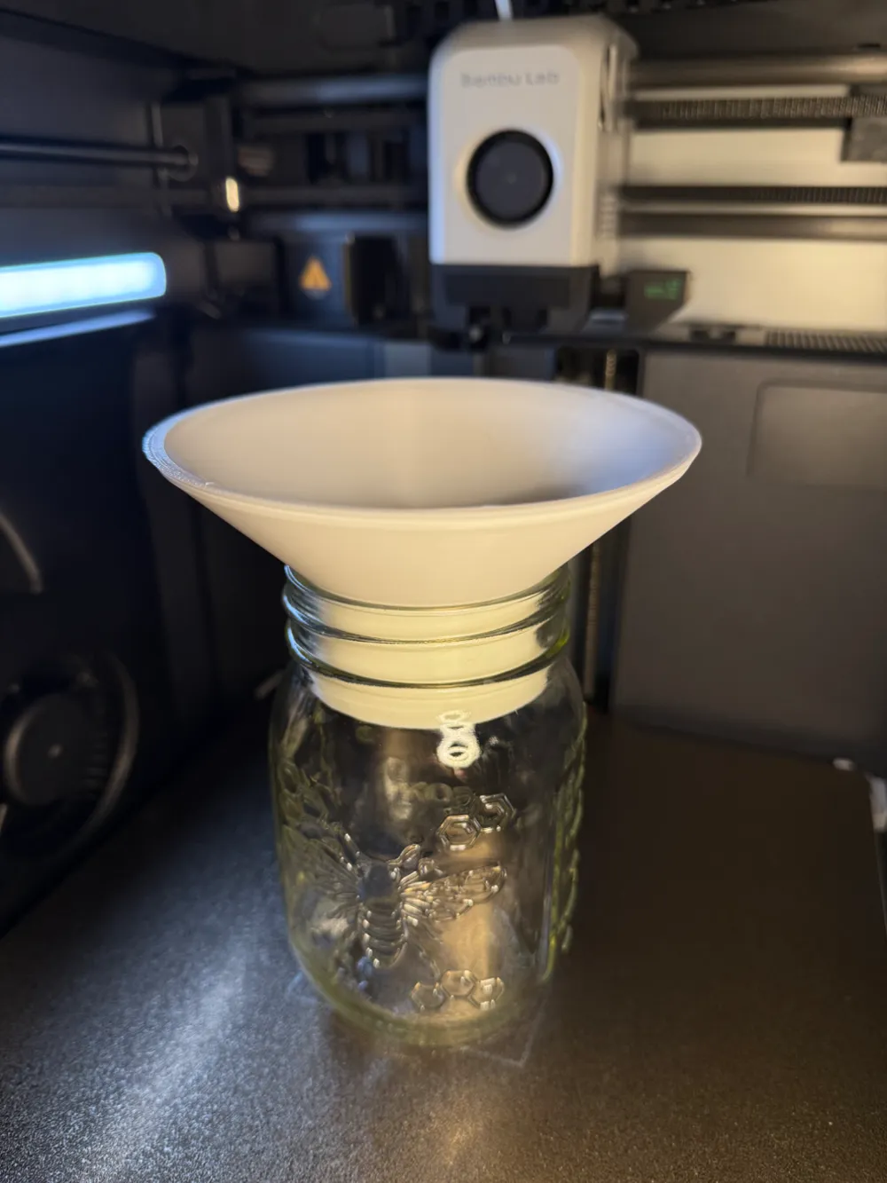 Mason Jar Funnel by CrissWithNoH MakerWorld: Download Free 3D Models