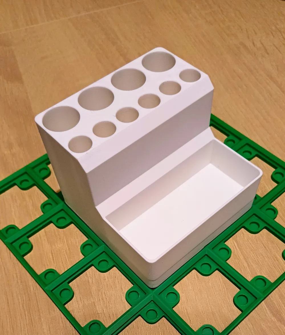Gridfinity Pen Holder by Peanut MakerWorld: Download Free 3D Models