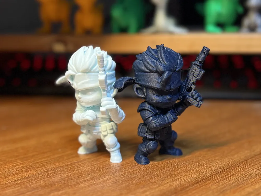 Cute Solid Snake from Metal Gear Solid by D-studio MakerWorld: Download ...