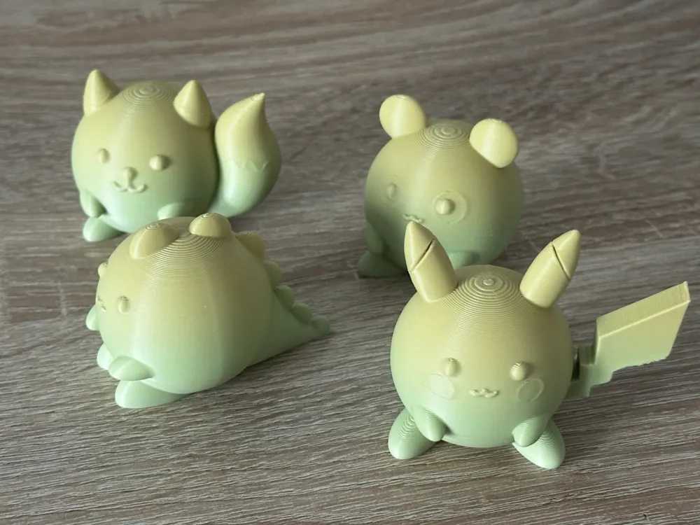Four Little Friends by 3DMDesign MakerWorld: Download Free 3D Models