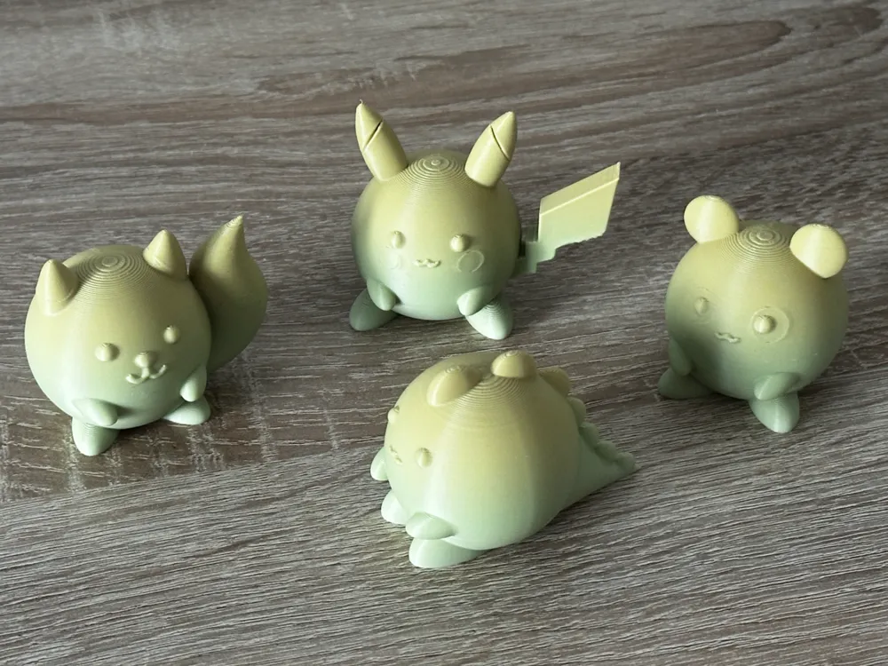 Four Little Friends by 3DMDesign MakerWorld: Download Free 3D Models