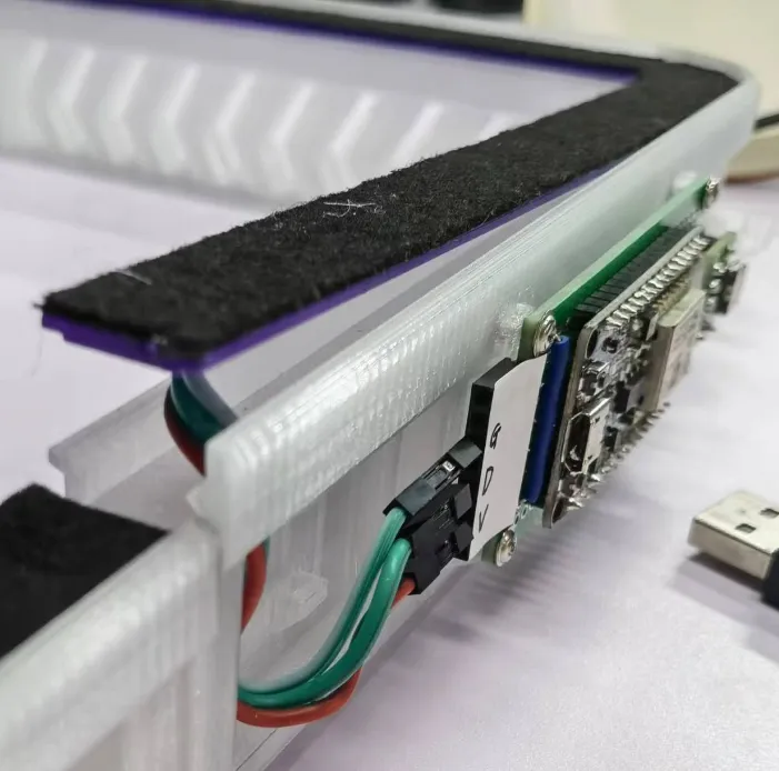 Bambu P1P and X1 Sliding Vent Glass Top Enclosure /w ESP8266 LED ...