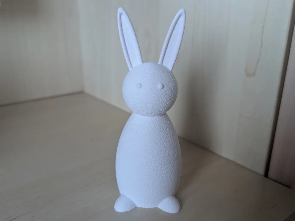 Minimal Easter Bunny - Free 3D Print Model - MakerWorld