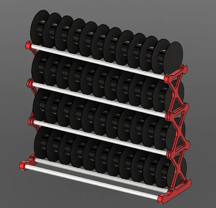 Filament rack - Free 3D Print Model - MakerWorld