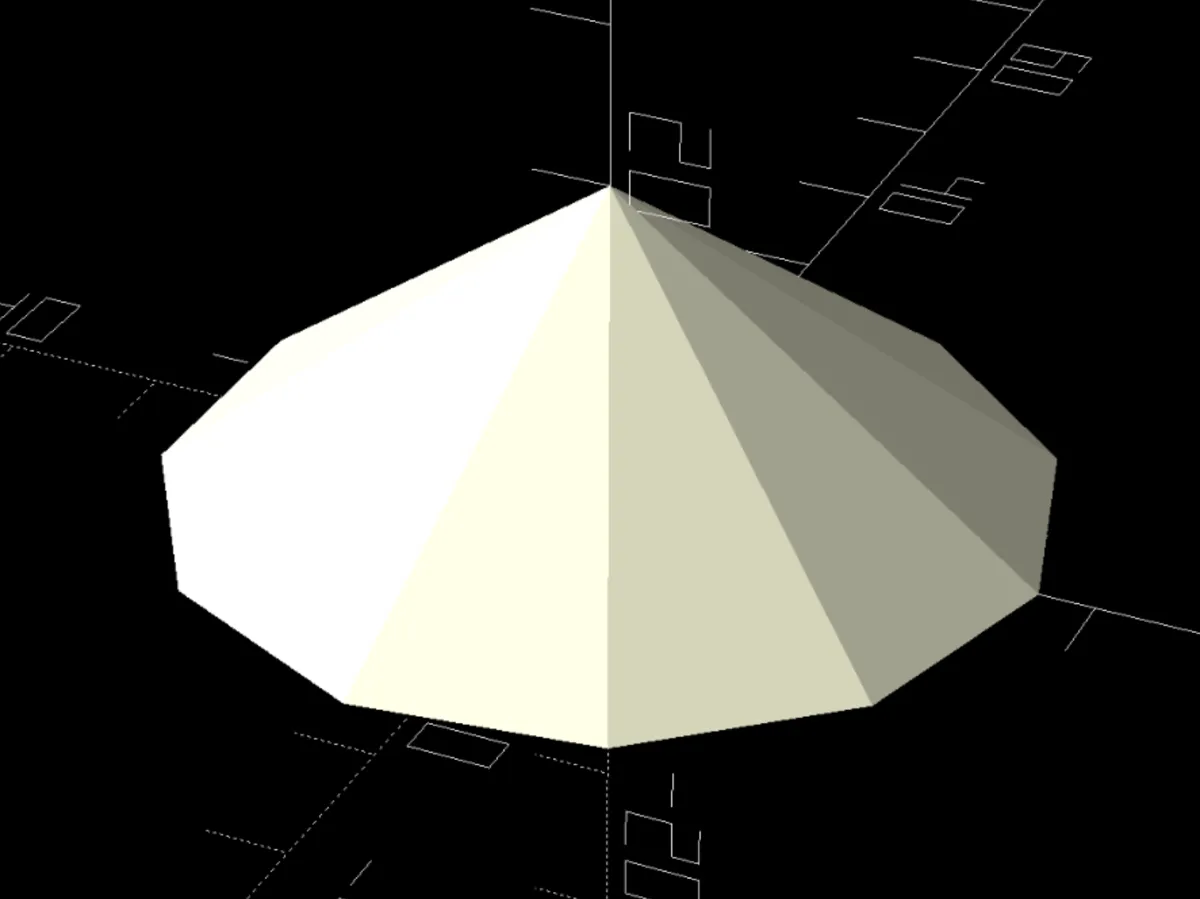 UNDECAGONAL PYRAMID | Basic shape - Free 3D Print Model - MakerWorld