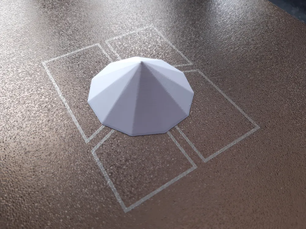 UNDECAGONAL PYRAMID | Basic shape - Free 3D Print Model - MakerWorld