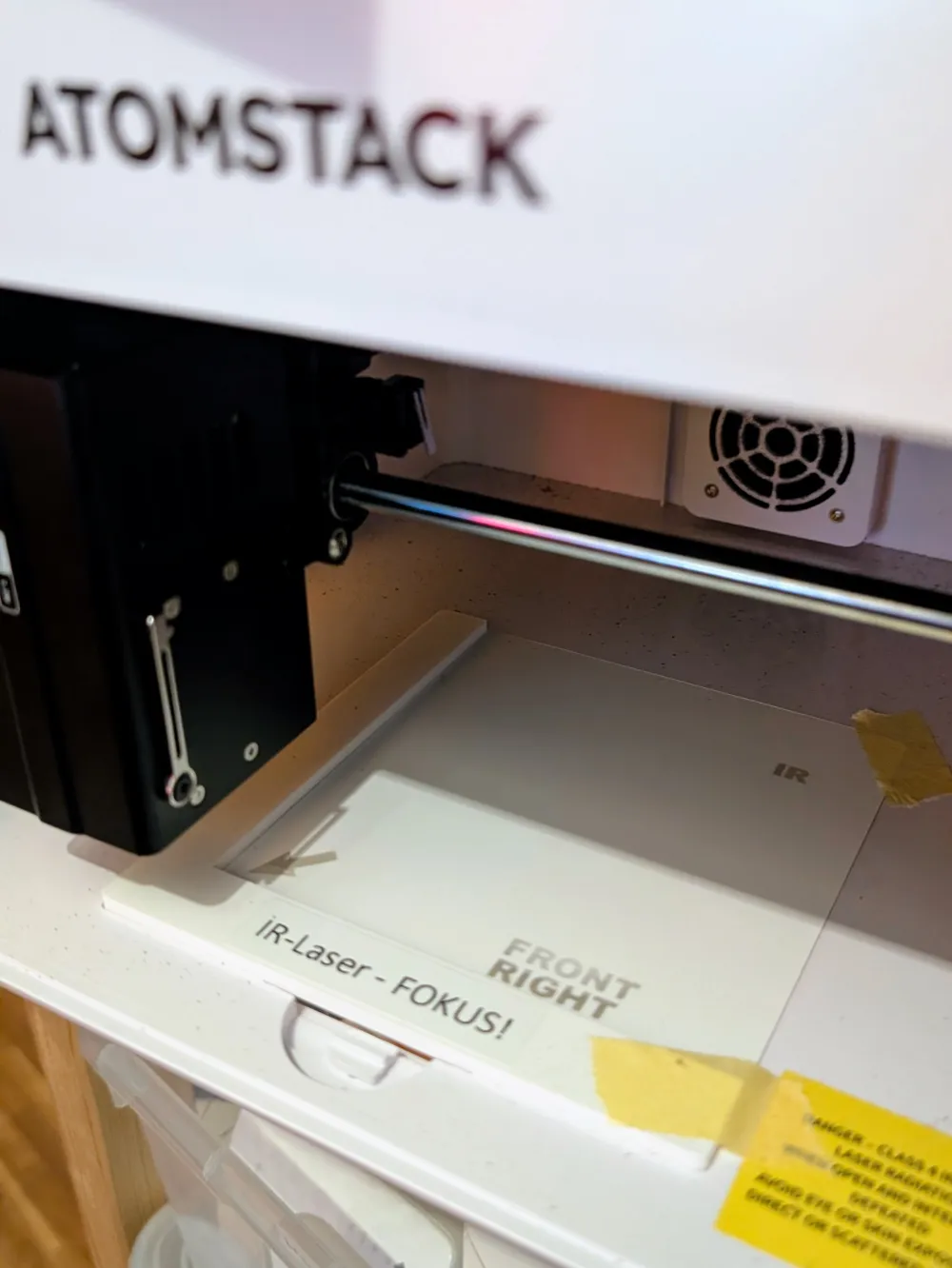 Atomstack P1 Base Plates (Diode + IR Laser) - Free 3D Print Model ...