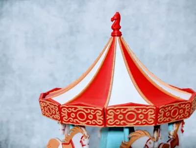 Automatic Carousel with Music Box Kit K014 by Ellipse MakerWorld ...