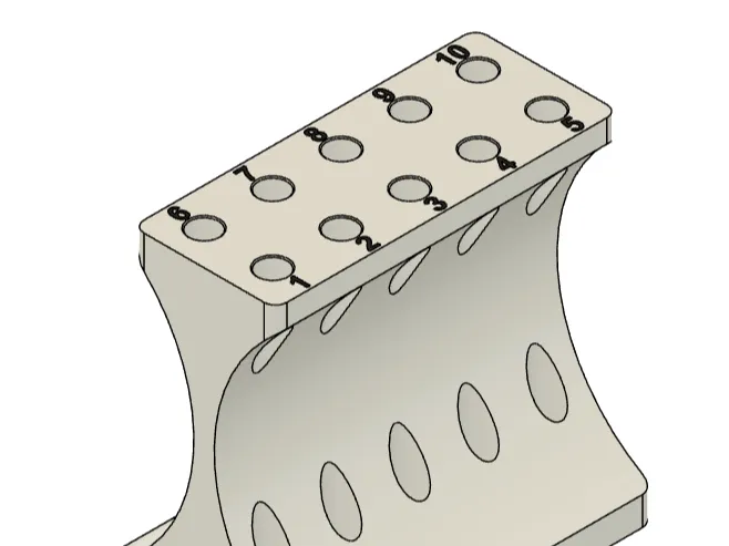 NMR TUBE RACK by Thitiflow - MakerWorld