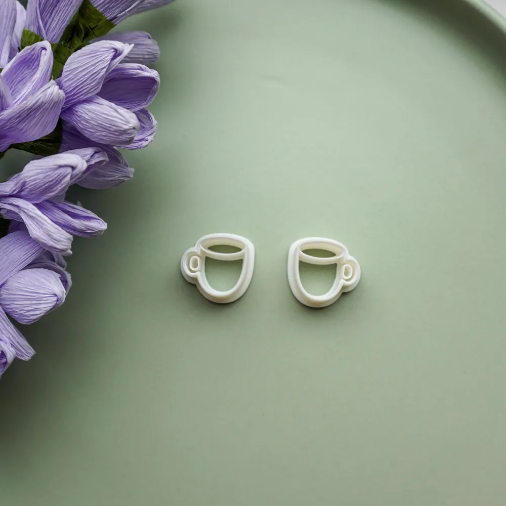 Coffee Mugs Set Clay Cutter For Earrings Necklace by Bogdan MakerWorld ...