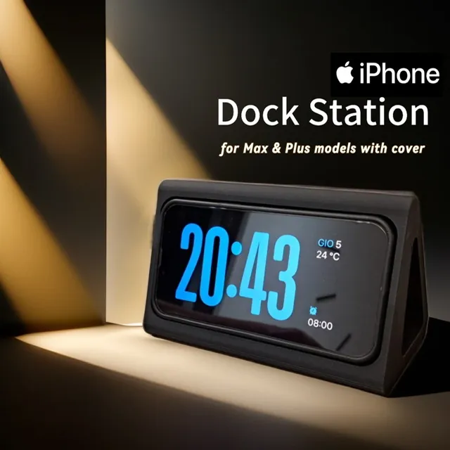 iPhone Plus & Max Clock MagSafe stand by SimRacers Home MakerWorld ...