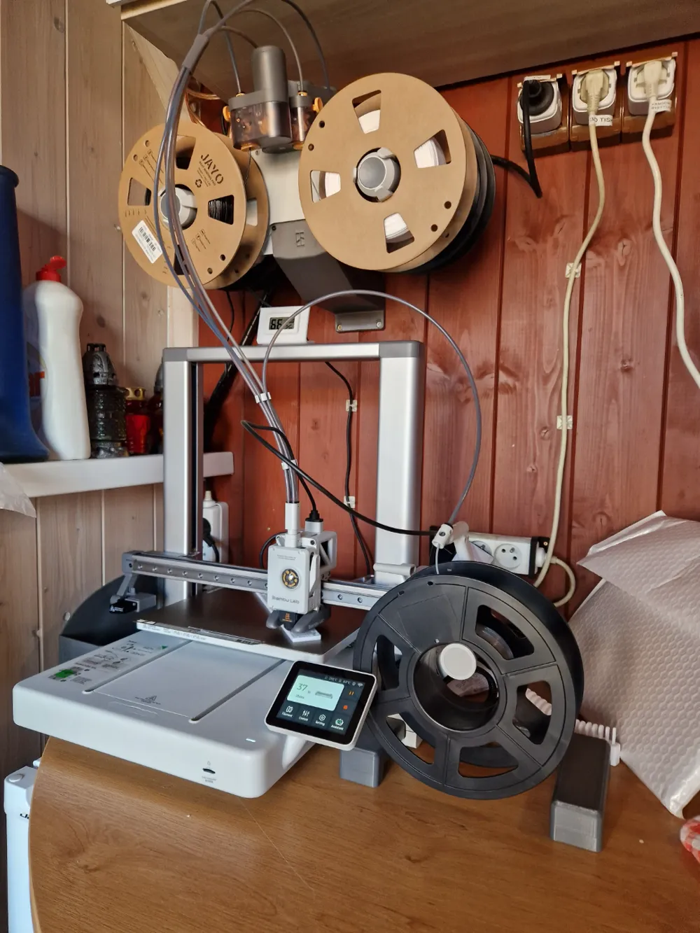 Stand for the original holder of the external fiber spool - Bambu Lab ...