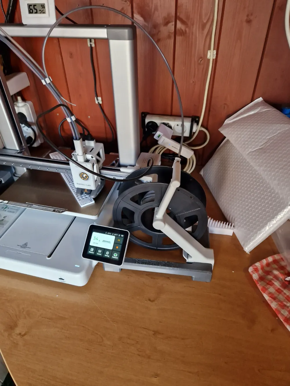 Stand for the original holder of the external fiber spool - Bambu Lab ...