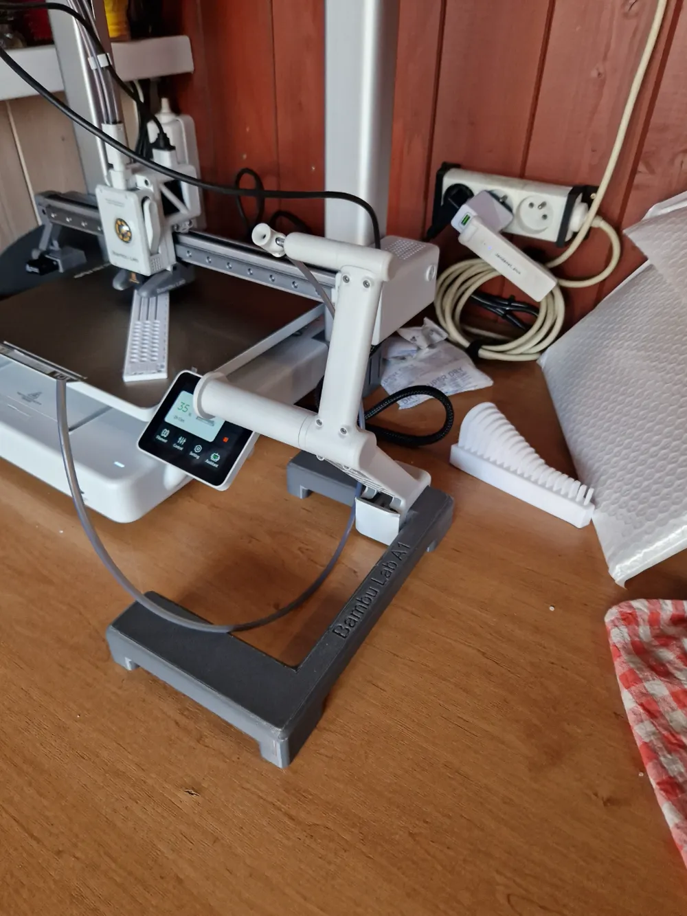 Stand for the original holder of the external fiber spool - Bambu Lab ...