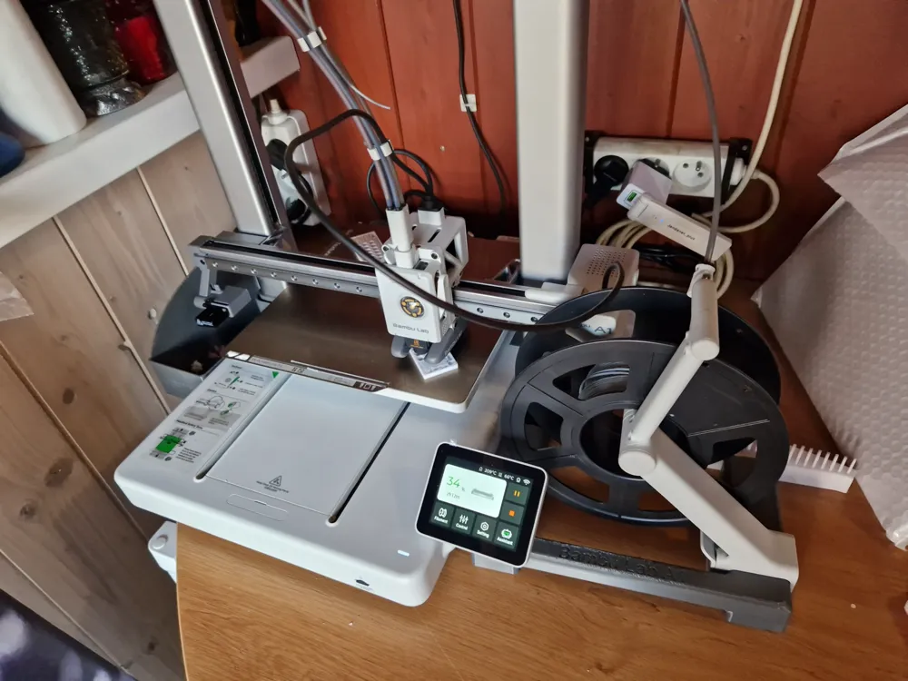 Stand for the original holder of the external fiber spool - Bambu Lab ...