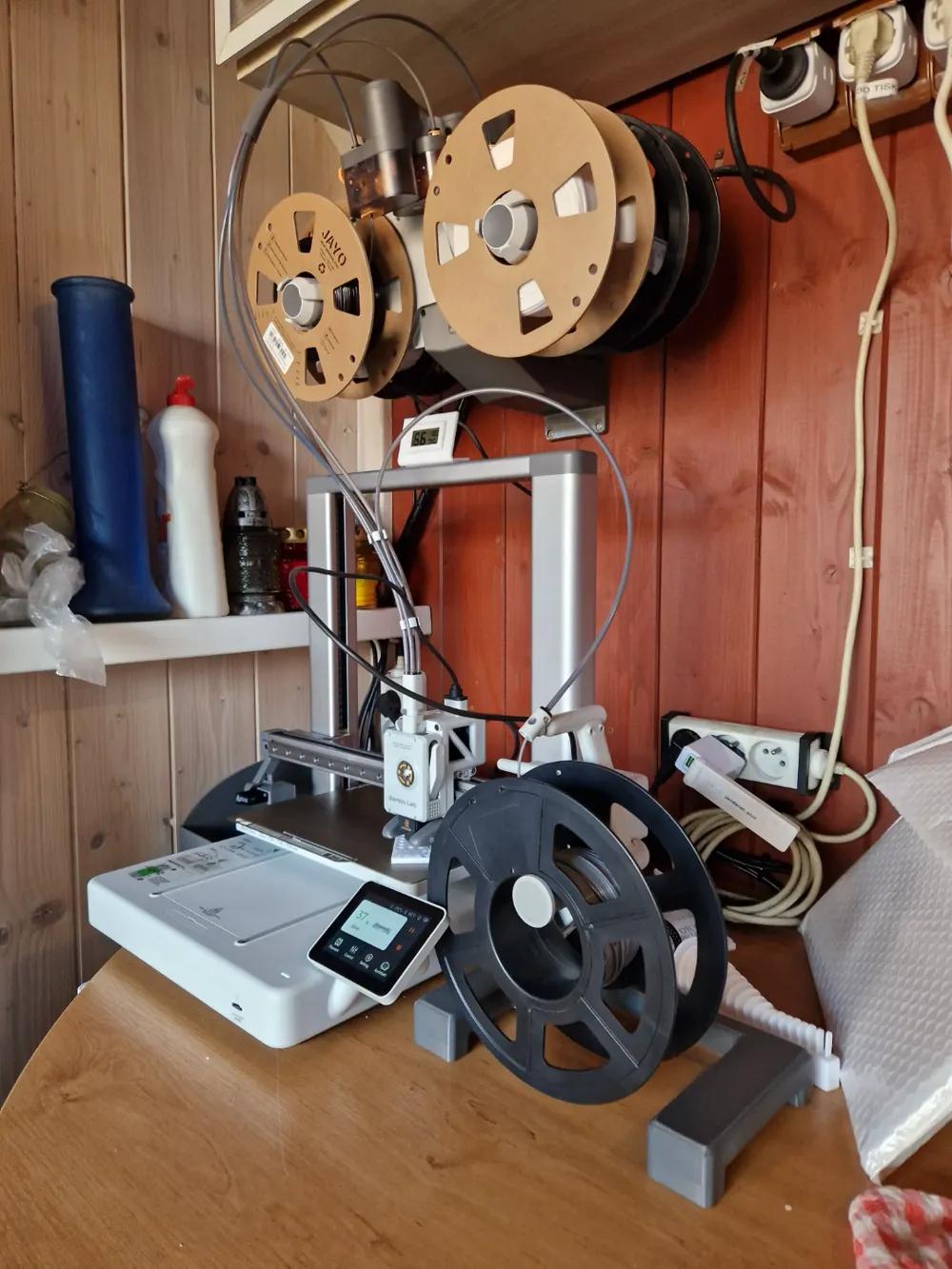 Stand for the original holder of the external fiber spool - Bambu Lab ...