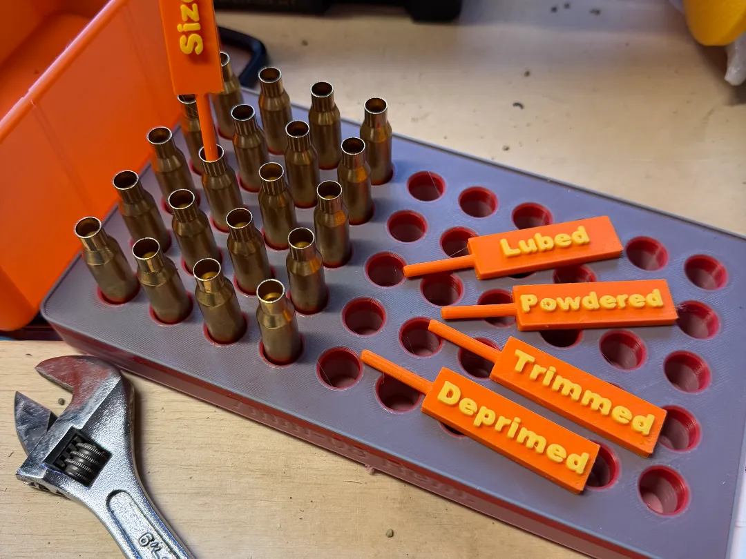 Reloading Tags - Free 3D Print Model - MakerWorld