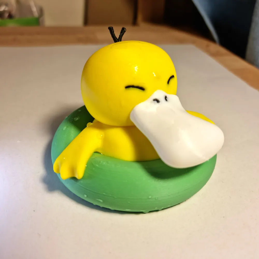 Floating Psyduck ( Colored Pokemon ) by Big Simi - MakerWorld