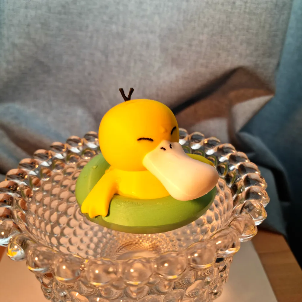 Floating Psyduck ( Colored Pokemon ) by Big Simi - MakerWorld