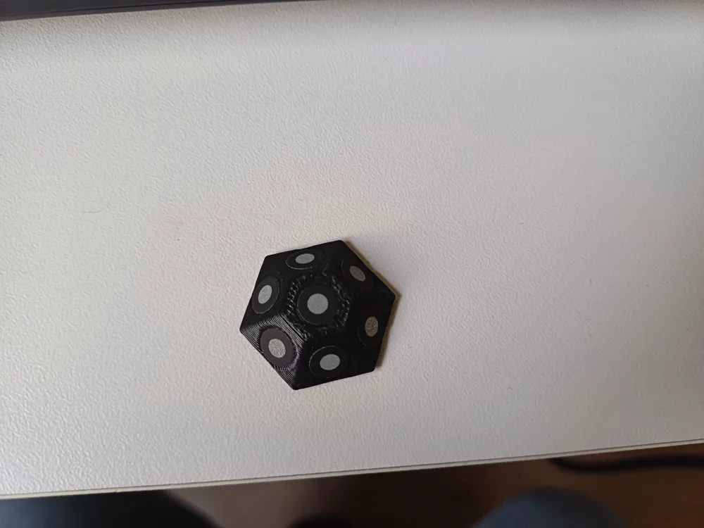 3D Scanning magnetic marker Hexagonal by clusterbang89 - MakerWorld