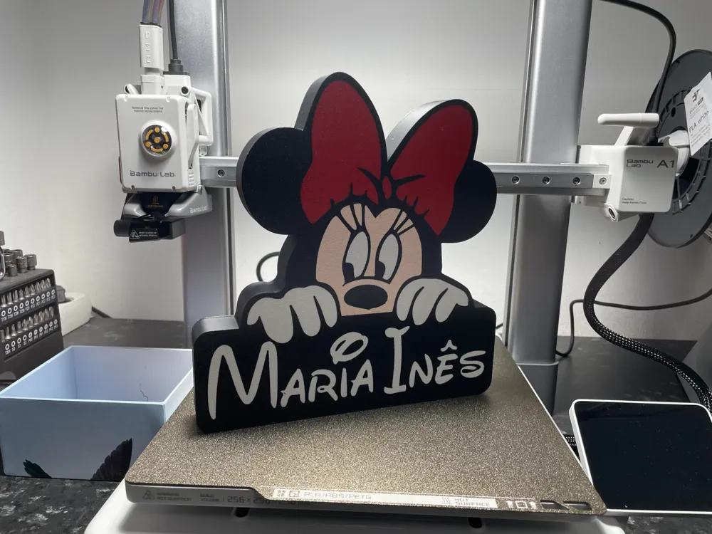 Minnie mouse (Maria Inês) by burninghouse.pt - MakerWorld