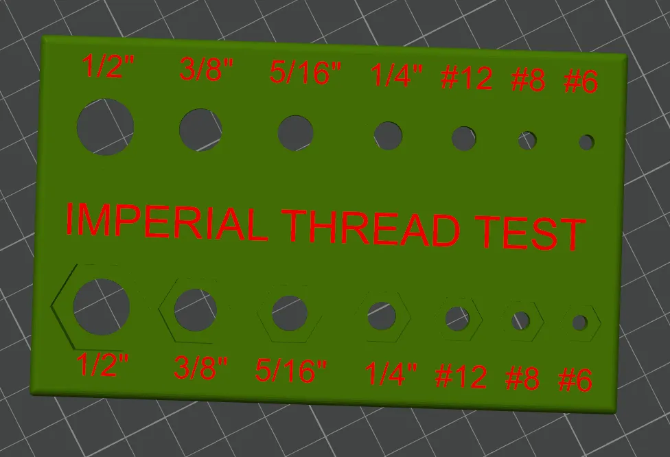 Imperial Thread Tester by Gubbfittan - MakerWorld