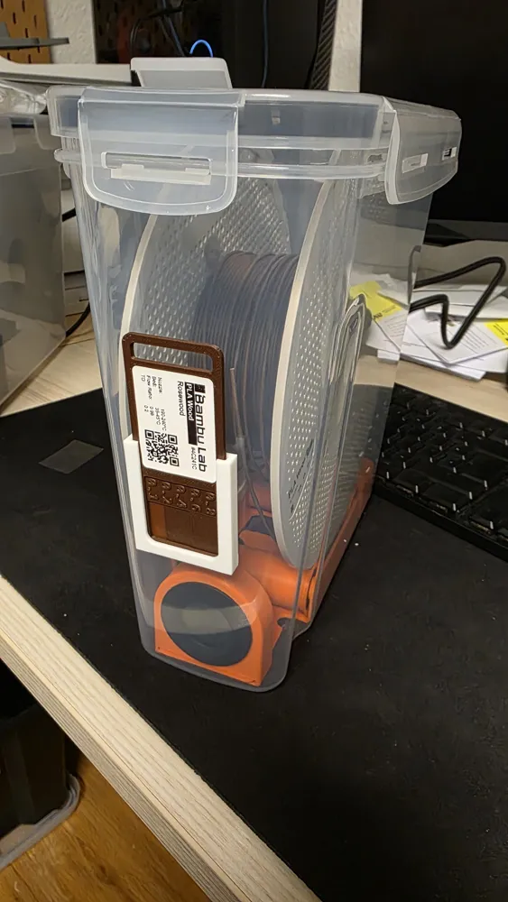 Filament Swatches Holder Dry Box - Free 3D Print Model - MakerWorld