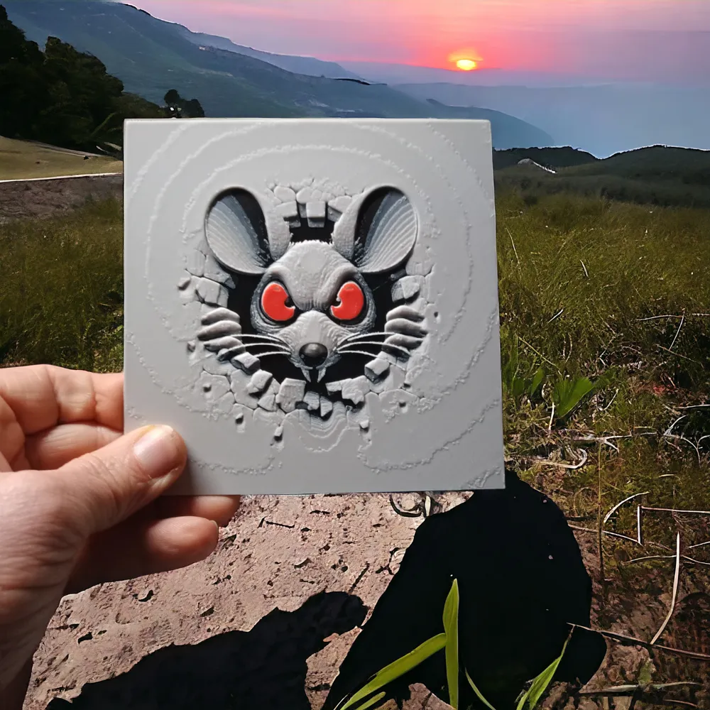 Angry mouse by Michele MM3D - MakerWorld