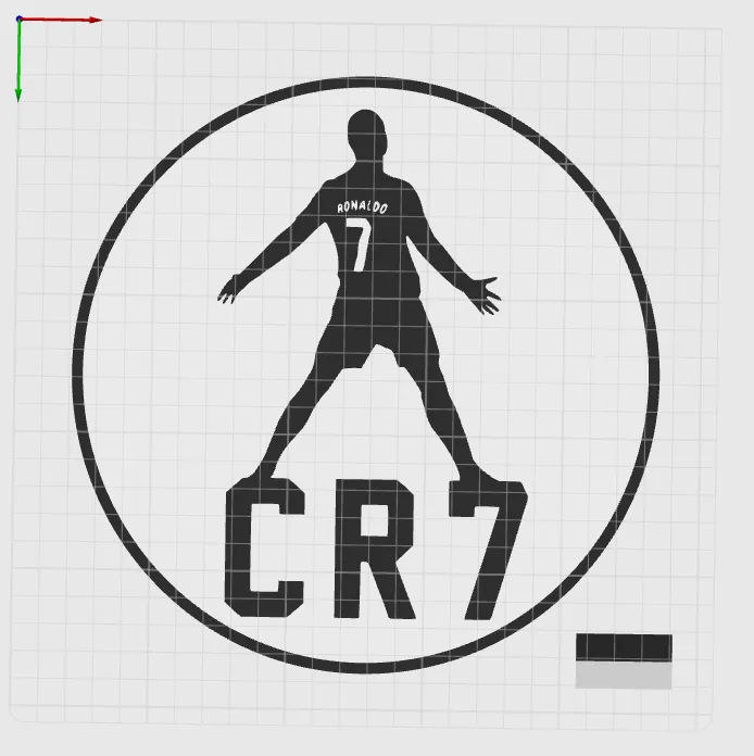 Cristiano Ronaldo CR7 Led Light Box by PERSONAL3D - MakerWorld