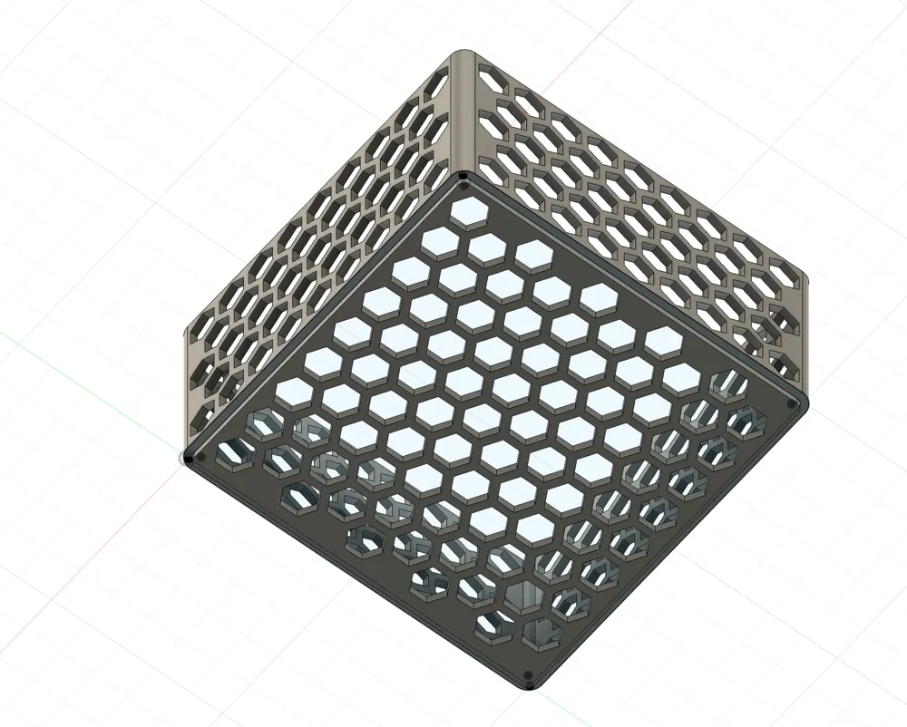 Honeycomb Box by choasMakerWorld: Download Free 3D Models