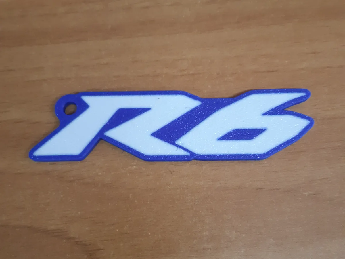 Keychain - Yamaha R6 by S.C.R. MakerWorld: Download Free 3D Models