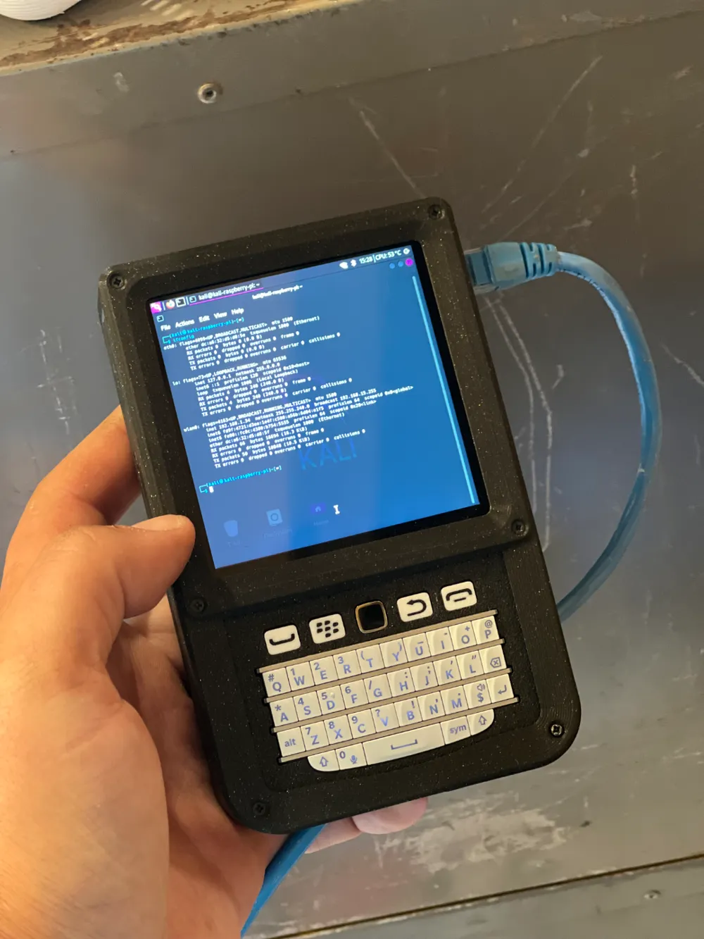 Blackberry Pi - Pi based Kali Linux handheld by Taylor Hay - MakerWorld