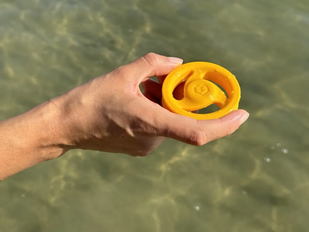 AquaFlyer: The Ultimate Floating Mini Frisbee - Free 3D Print Model ...