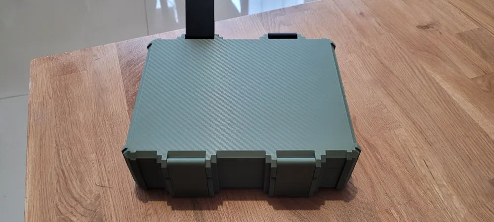 LARGE WIDE STORAGE BOX L210xW160 H54 (3 PLATES) by Patrbk21 - MakerWorld