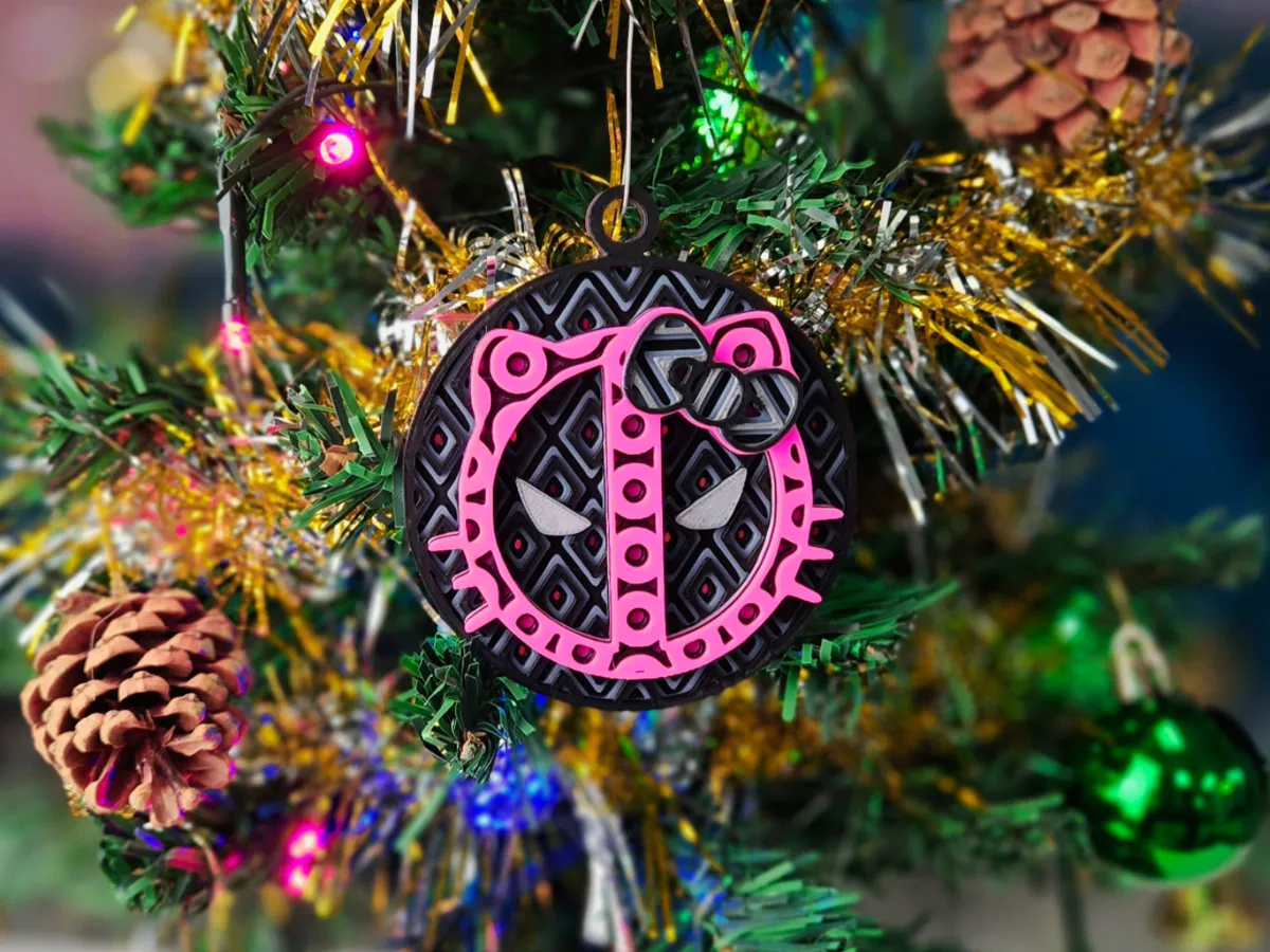 Hello Deadpool Mosaic Holiday Ornament by w3r3wolv3s MakerWorld ...