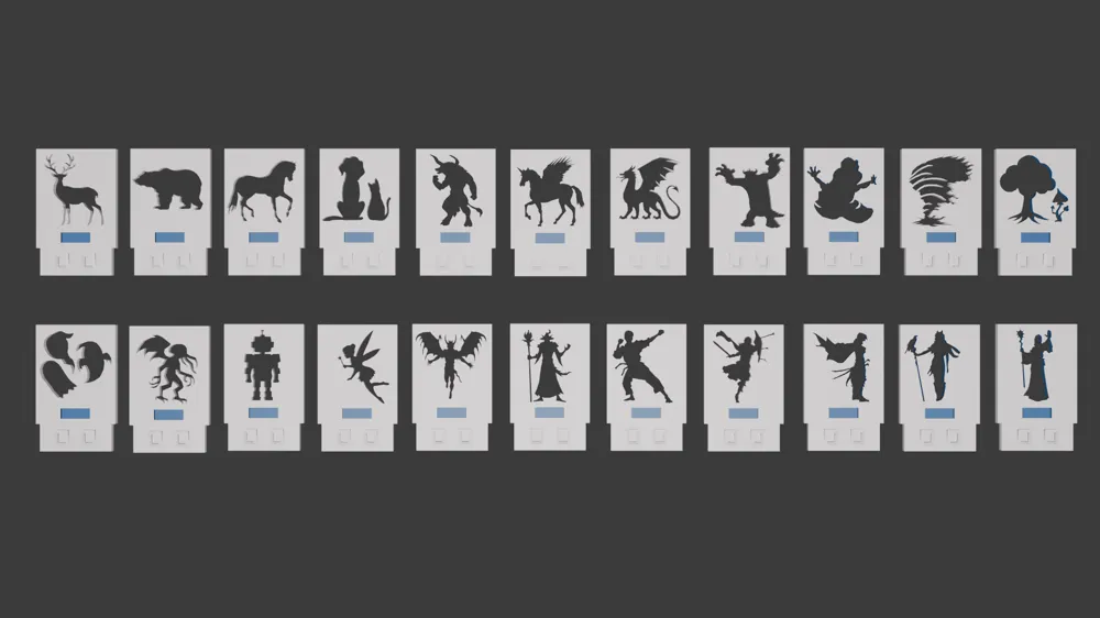 RPG Tokens by Echsengenosse MakerWorld: Download Free 3D Models