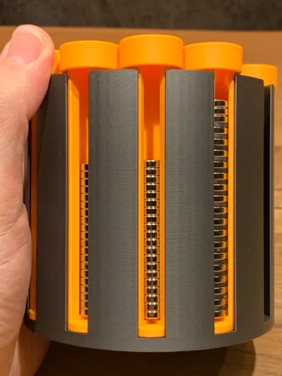 Magnet organizer (with magnet tubes) by Boudewijn Plomp MakerWorld ...