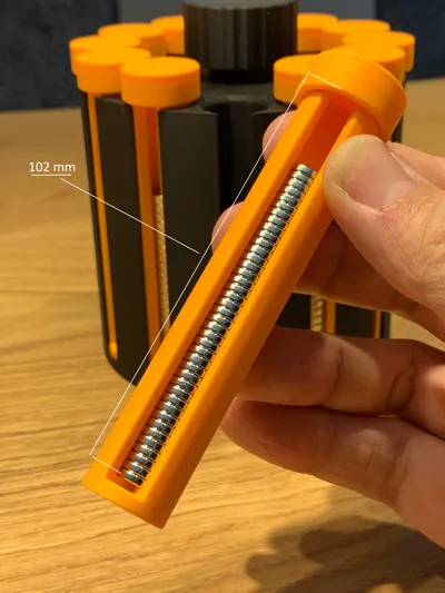 Magnet organizer (with magnet tubes) by Boudewijn Plomp MakerWorld ...