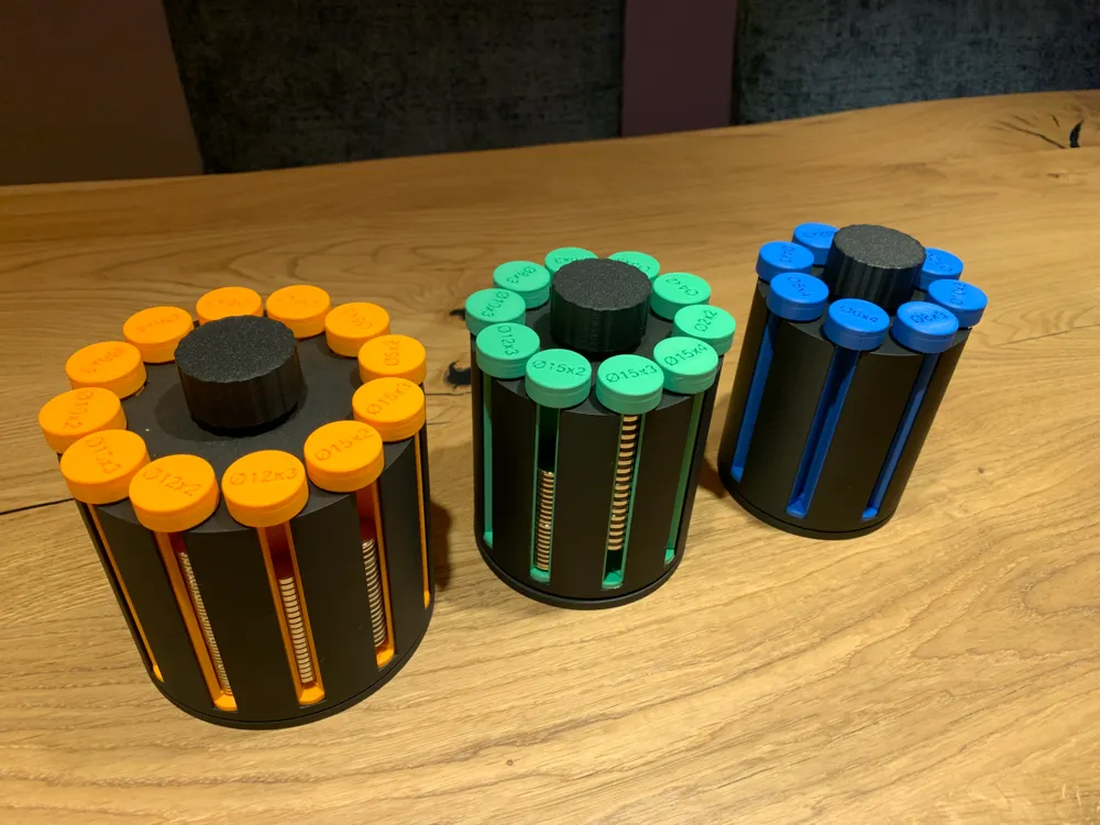 Magnet organizer (with magnet tubes) - MakerWorld 3D Model | 3Drop