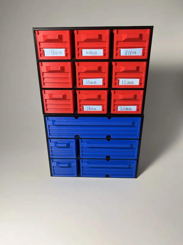 Desk Drawers / Workshop Bins / Organizer - Free 3D Print Model - MakerWorld