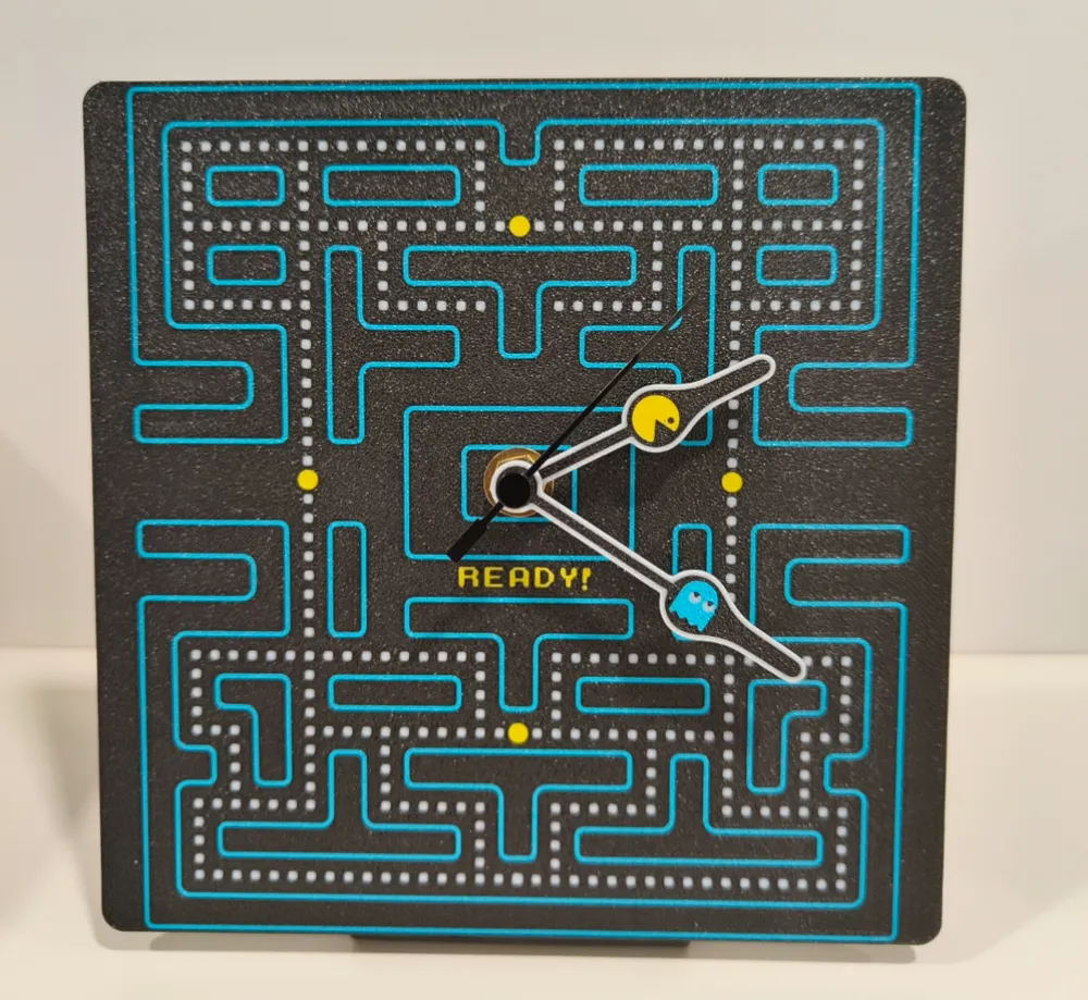 Pacman Clock by Serrano - MakerWorld
