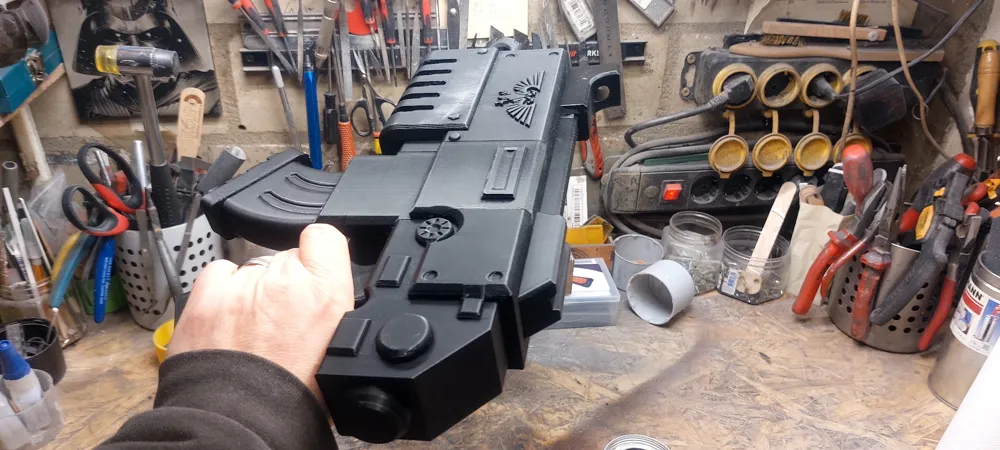 WH 40K Bolter Gun by Tie Kai - Free 3D Print Model - MakerWorld