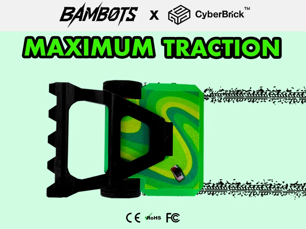 SCRAPTOR 150g Antweight Cyberbrick Combat Robot by FADY MakerWorld ...