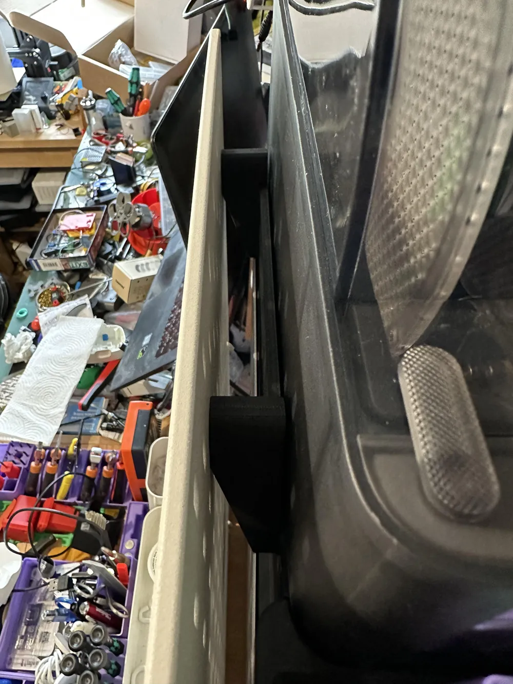 IKEA SKADIS mount for BambuLab X1C/P1S (needs AMS) Remixed by ...