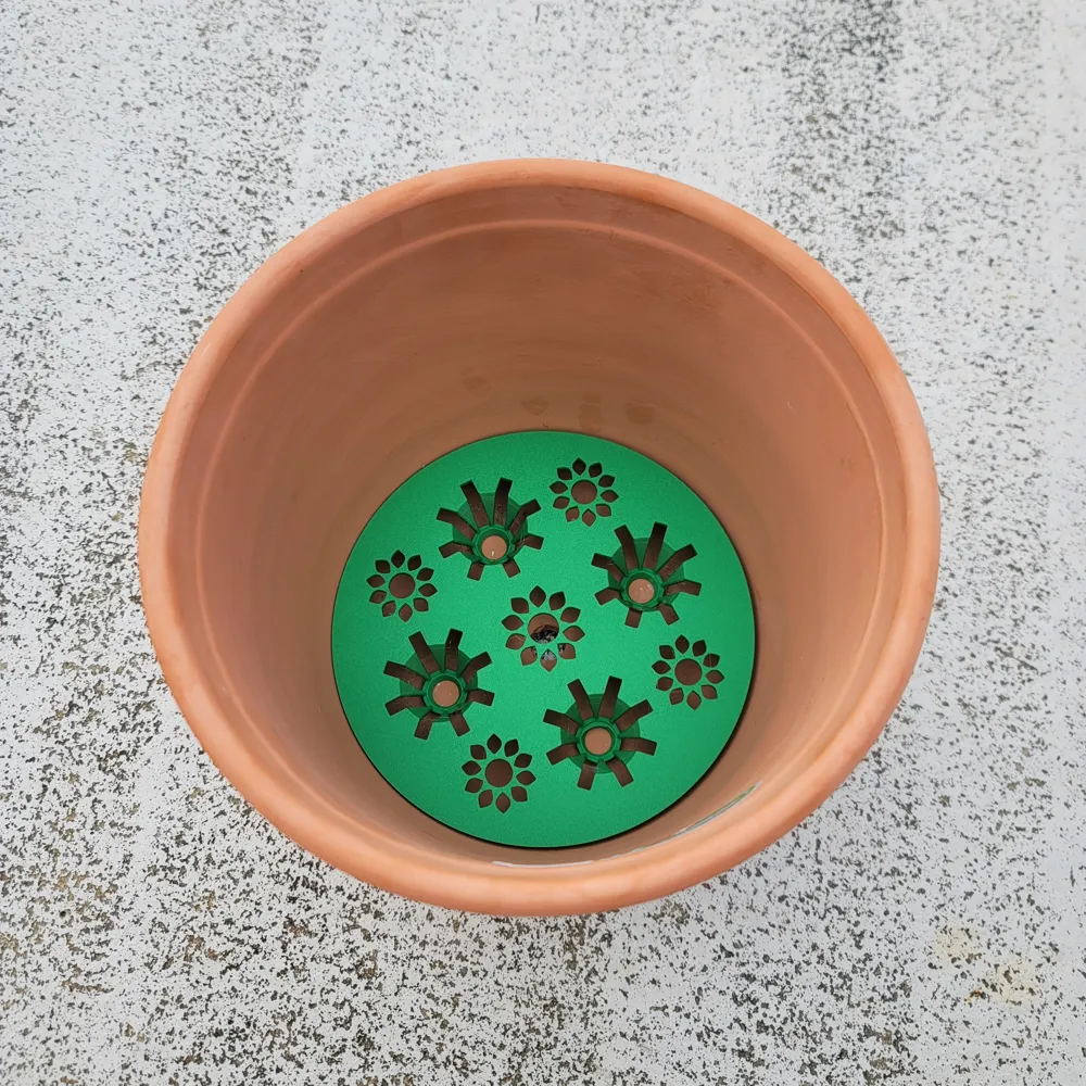 Flower Pot Drainage Insert - Free 3D Print Model - MakerWorld